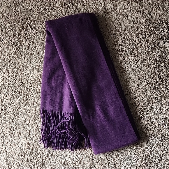 Sonoma | Accessories | Plum Thick Scarf Sonoma | Poshmark
